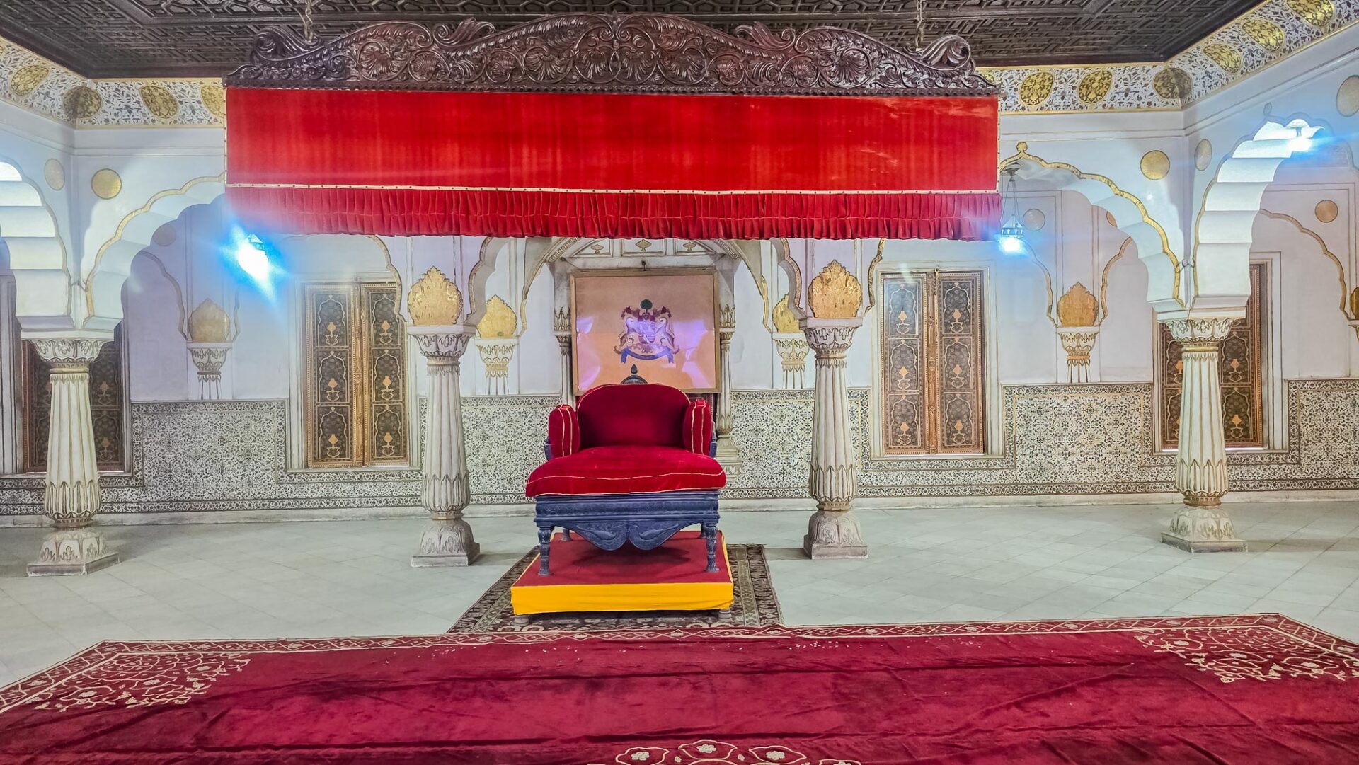 Grandioses Junagarh Fort in Bikaner, Indien